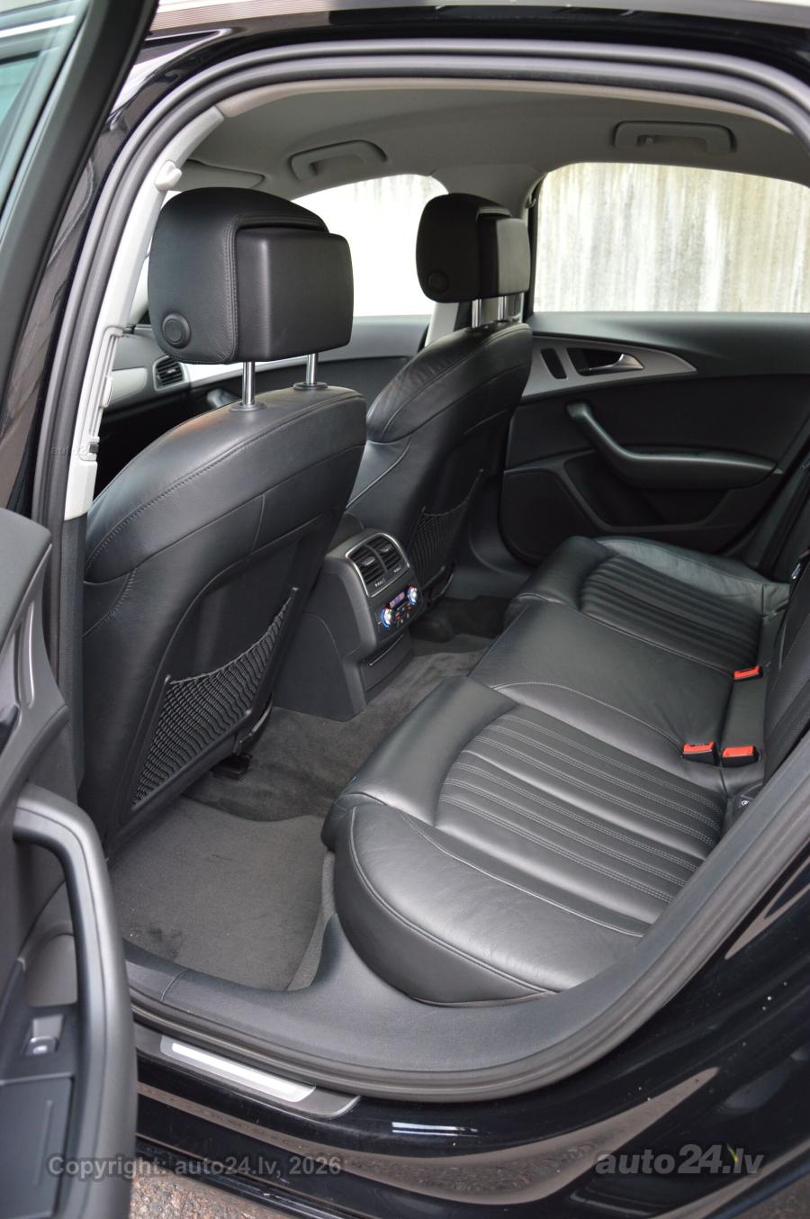 Black Audi A6 2011 in Tallinn, with an engine capacity of 3.00 L and mileage of 112 thousand km for 14900 €, photo 13 on AUTOMOTO.COM.LV