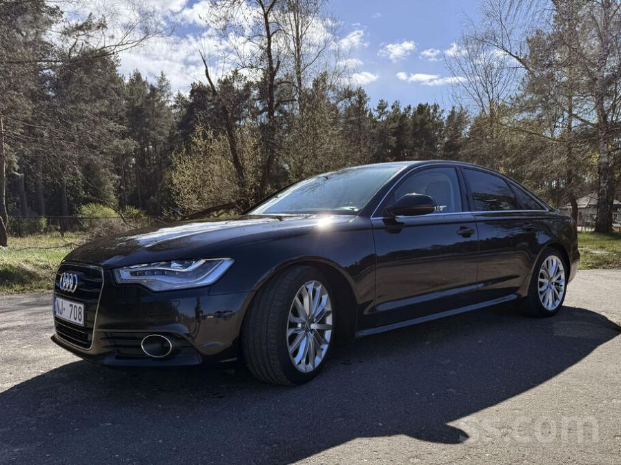 Melns Audi A6 2011 Rīga, ar dzinēja tilpumu 3.00 L un nobraukumu 278 tūkst. km par 10900 €, foto 1 vietnē AUTOMOTO.COM.LV