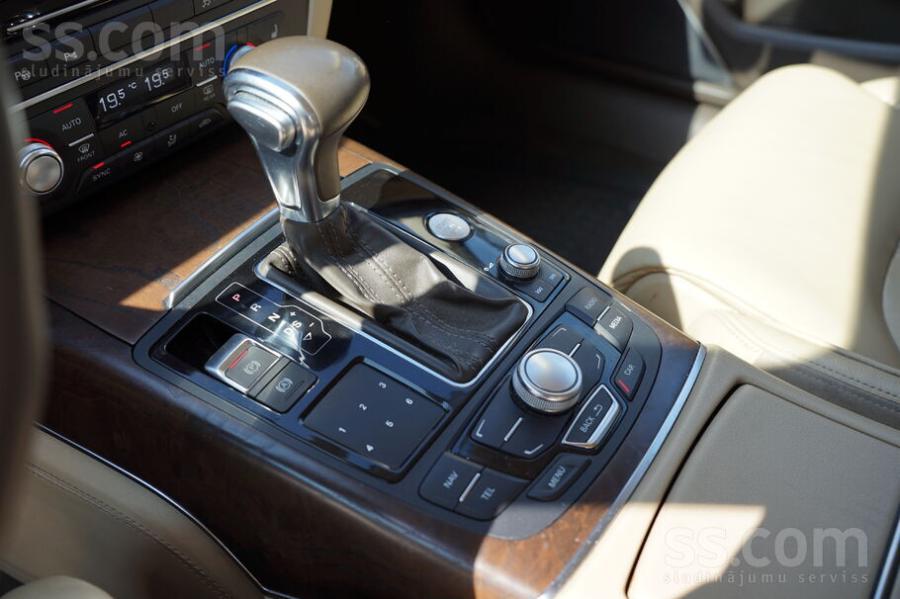 Melns Audi A6 2011 Rīga, ar dzinēja tilpumu 3.00 L un nobraukumu 278 tūkst. km par 10900 €, foto 15 vietnē AUTOMOTO.COM.LV