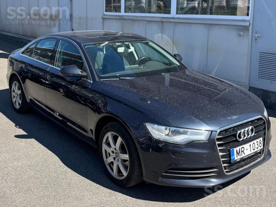 Black Audi A6 2011 in Riga, with an engine capacity of 2.80 L and mileage of 268 thousand km for 4750 €, photo 4 on AUTOMOTO.COM.LV