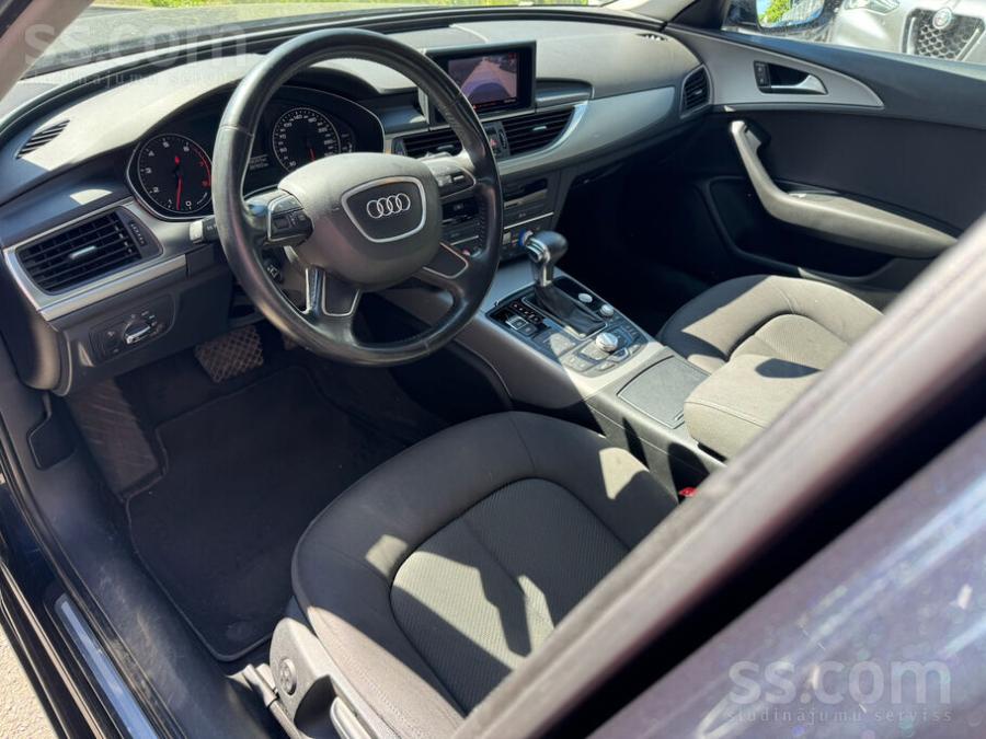 Black Audi A6 2011 in Riga, with an engine capacity of 2.80 L and mileage of 268 thousand km for 4750 €, photo 8 on AUTOMOTO.COM.LV