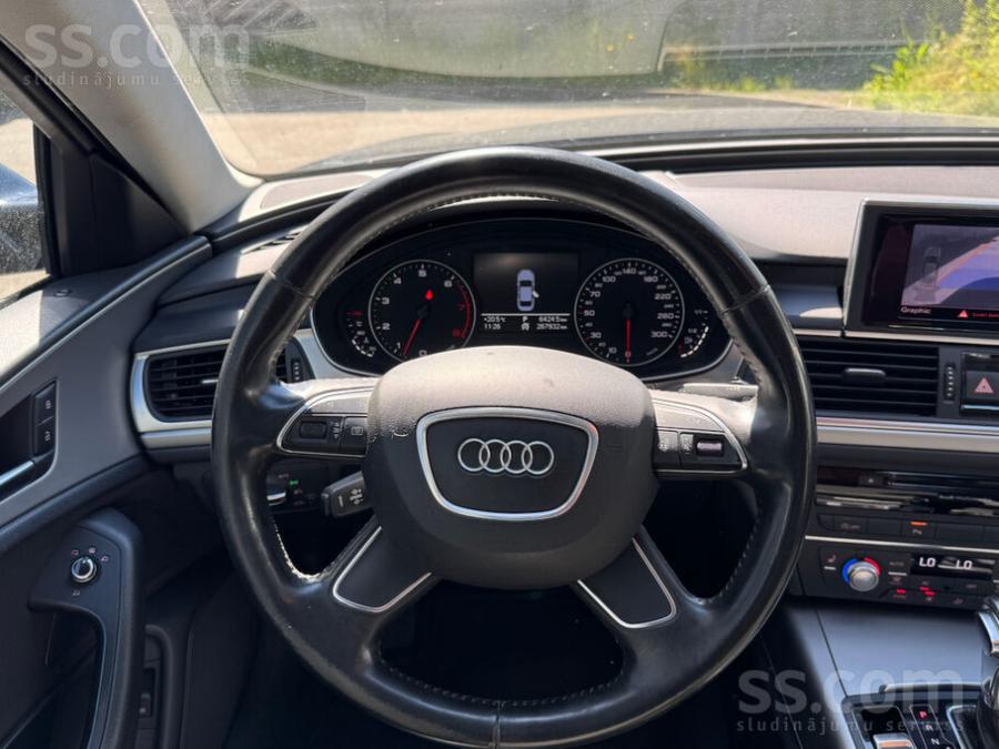Black Audi A6 2011 in Riga, with an engine capacity of 2.80 L and mileage of 268 thousand km for 4750 €, photo 20 on AUTOMOTO.COM.LV