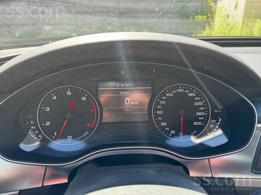 Black Audi A6 2011 in Riga, with an engine capacity of 2.80 L and mileage of 268 thousand km for 4750 €, photo 25 on AUTOMOTO.COM.LV