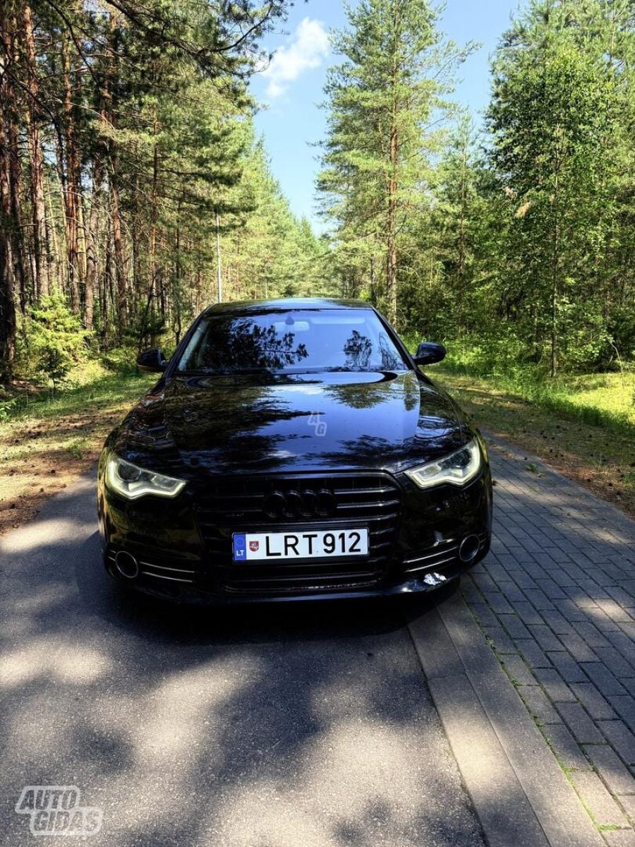 Melns Audi A6 2011 Viļņa, ar dzinēja tilpumu 3.00 L un nobraukumu 300 tūkst. km par 8000 €, foto 1 vietnē AUTOMOTO.COM.LV