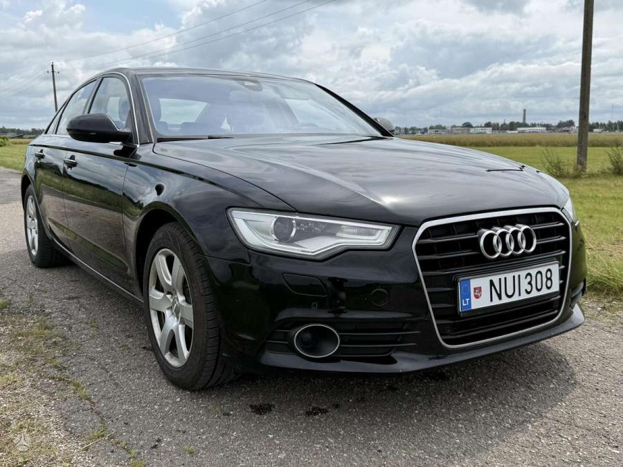 Black Audi A6 2011 in Marijampole, with an engine capacity of 2.97 L and mileage of 350 thousand km for 9400 €, photo 3 on AUTOMOTO.COM.LV