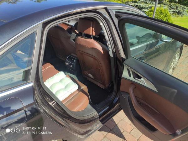 Black Audi A6 2011 in Vilnius, with an engine capacity of 2.97 L and mileage of 359 thousand km for 8800 €, photo 19 on AUTOMOTO.COM.LV