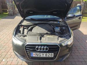Black Audi A6 2011 in Vilnius, with an engine capacity of 2.97 L and mileage of 359 thousand km for 8800 €, photo 24 on AUTOMOTO.COM.LV