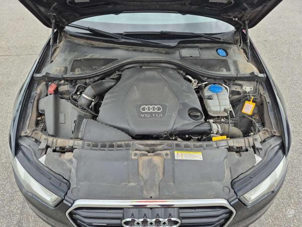 Black Audi A6 2011 in Vilnius, with an engine capacity of 2.97 L and mileage of 269 thousand km for 7300 €, photo 5 on AUTOMOTO.COM.LV