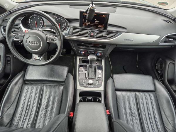 Black Audi A6 2011 in Vilnius, with an engine capacity of 2.97 L and mileage of 269 thousand km for 7300 €, photo 6 on AUTOMOTO.COM.LV