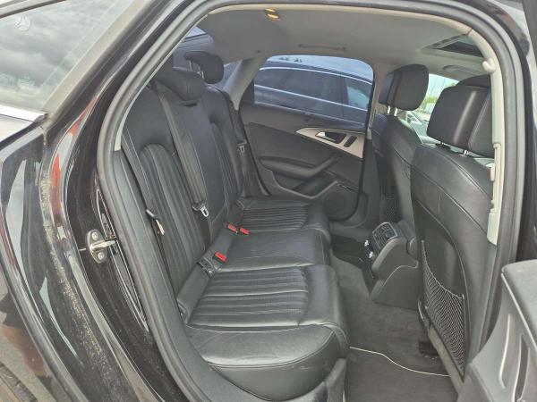 Black Audi A6 2011 in Vilnius, with an engine capacity of 2.97 L and mileage of 269 thousand km for 7300 €, photo 9 on AUTOMOTO.COM.LV