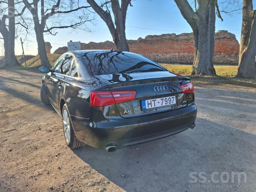 Black Audi A6 2011 in Ludza, with an engine capacity of 2.80 L and mileage of 271 thousand km for 8000 €, photo 1 on AUTOMOTO.COM.LV