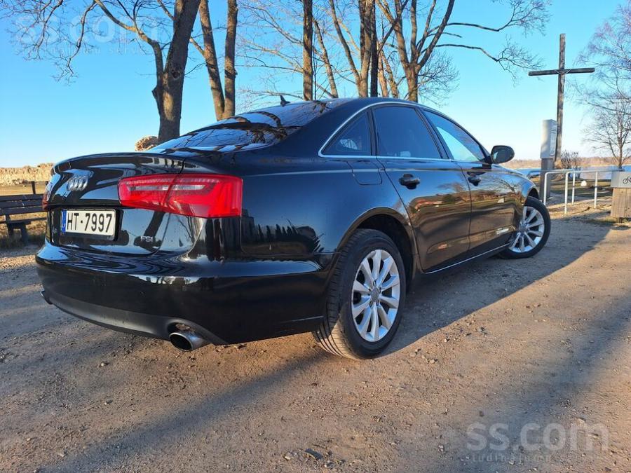 Black Audi A6 2011 in Ludza, with an engine capacity of 2.80 L and mileage of 271 thousand km for 8000 €, photo 5 on AUTOMOTO.COM.LV