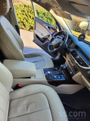 Black Audi A6 2011 in Ludza, with an engine capacity of 2.80 L and mileage of 271 thousand km for 8000 €, photo 6 on AUTOMOTO.COM.LV
