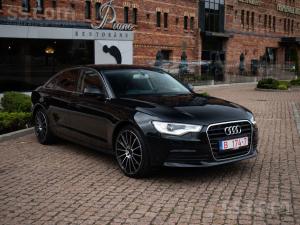 Melns Audi A6 2011 Liepāja, ar dzinēja tilpumu 3.00 L un nobraukumu 303 tūkst. km par 9950 €, foto  vietnē AUTOMOTO.COM.LV