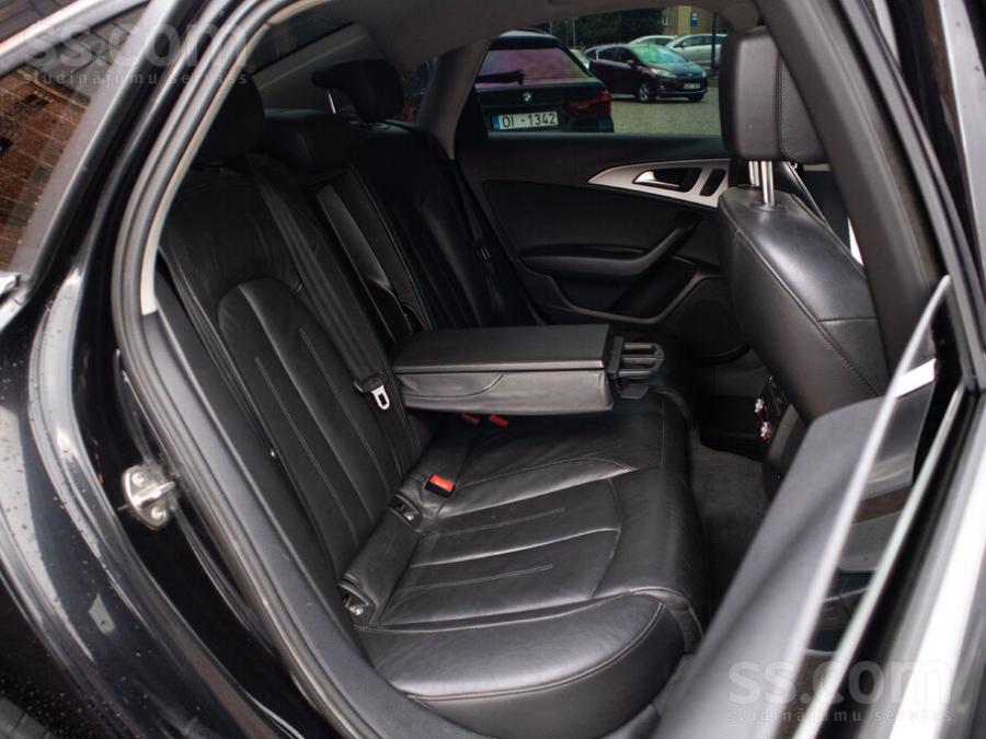 Melns Audi A6 2011 Liepāja, ar dzinēja tilpumu 3.00 L un nobraukumu 303 tūkst. km par 9950 €, foto 14 vietnē AUTOMOTO.COM.LV