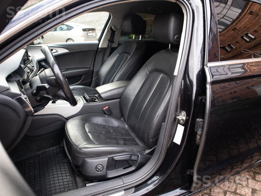 Melns Audi A6 2011 Liepāja, ar dzinēja tilpumu 3.00 L un nobraukumu 303 tūkst. km par 9950 €, foto 20 vietnē AUTOMOTO.COM.LV