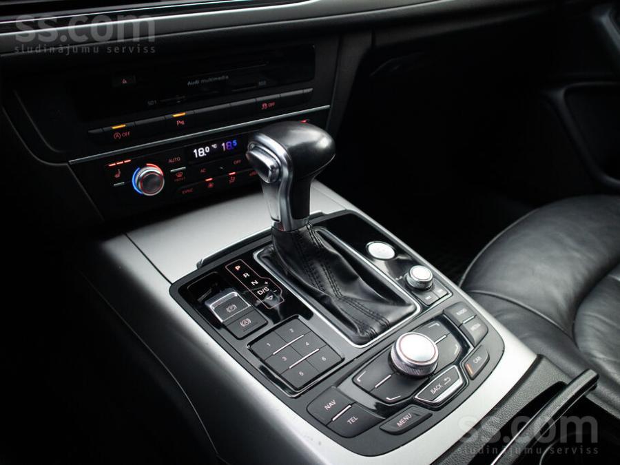 Melns Audi A6 2011 Liepāja, ar dzinēja tilpumu 3.00 L un nobraukumu 303 tūkst. km par 9950 €, foto 23 vietnē AUTOMOTO.COM.LV