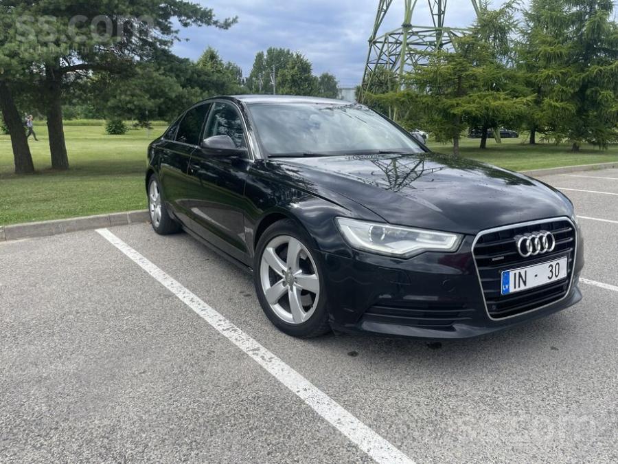 Melns Audi A6 2011 Rīga, ar dzinēja tilpumu 3.00 L un nobraukumu 426 tūkst. km par 8500 €, foto 1 vietnē AUTOMOTO.COM.LV