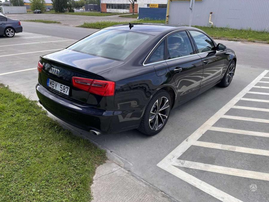 Melns Audi A6 2011 Panevēža, ar dzinēja tilpumu 2.97 L un nobraukumu 254 tūkst. km par 8400 €, foto 5 vietnē AUTOMOTO.COM.LV