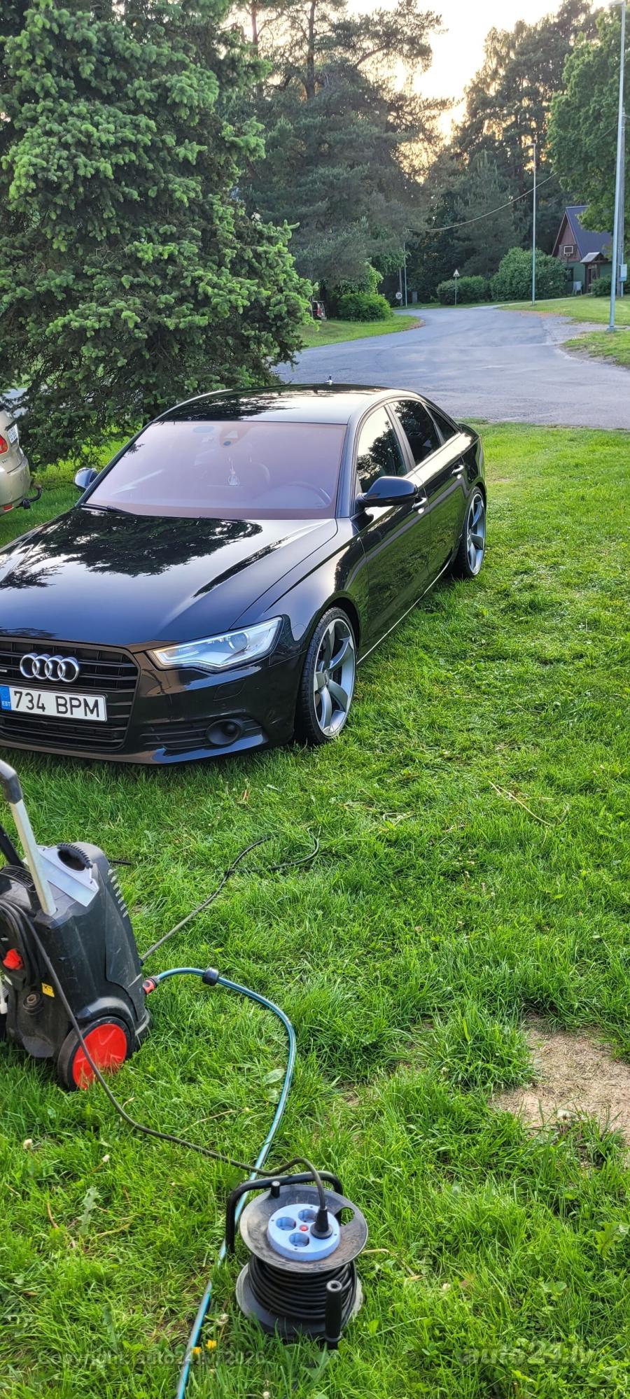 Black Audi A6 2011 in Parnu, with an engine capacity of 3.00 L and mileage of 340 thousand km for 10000 €, photo 14 on AUTOMOTO.COM.LV