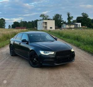 Black Audi A6 2011 in Vilnius, with an engine capacity of 2.97 L and mileage of 330 thousand km for 8500 €, photo  on AUTOMOTO.COM.LV