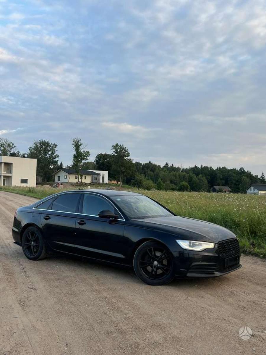 Melns Audi A6 2011 Viļņa, ar dzinēja tilpumu 2.97 L un nobraukumu 330 tūkst. km par 8500 €, foto 3 vietnē AUTOMOTO.COM.LV