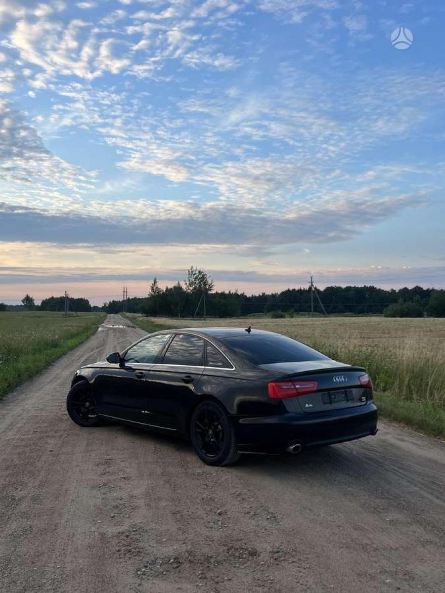 Melns Audi A6 2011 Viļņa, ar dzinēja tilpumu 2.97 L un nobraukumu 330 tūkst. km par 8500 €, foto 4 vietnē AUTOMOTO.COM.LV