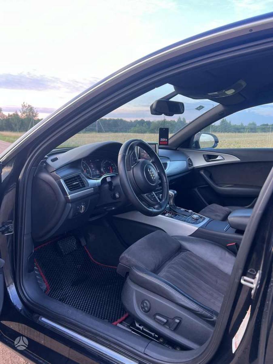 Melns Audi A6 2011 Viļņa, ar dzinēja tilpumu 2.97 L un nobraukumu 330 tūkst. km par 8500 €, foto 7 vietnē AUTOMOTO.COM.LV
