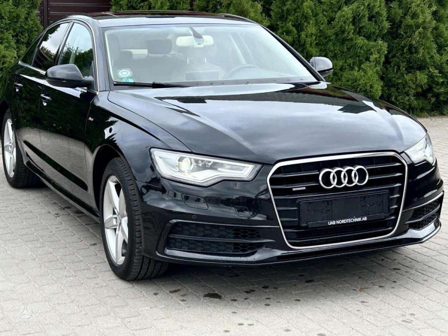 Melns Audi A6 2011 Kretinga, ar dzinēja tilpumu 2.97 L un nobraukumu 380 tūkst. km par 6450 €, foto 4 vietnē AUTOMOTO.COM.LV