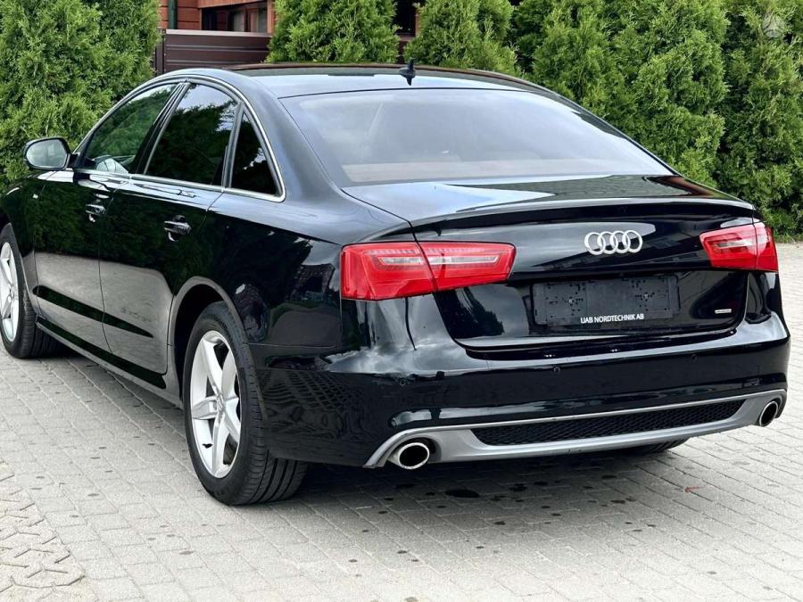 Melns Audi A6 2011 Kretinga, ar dzinēja tilpumu 2.97 L un nobraukumu 380 tūkst. km par 6450 €, foto 6 vietnē AUTOMOTO.COM.LV