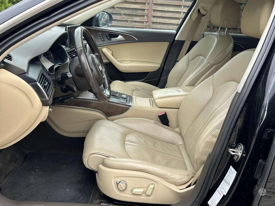 Melns Audi A6 2011 Kretinga, ar dzinēja tilpumu 2.97 L un nobraukumu 380 tūkst. km par 6450 €, foto 12 vietnē AUTOMOTO.COM.LV