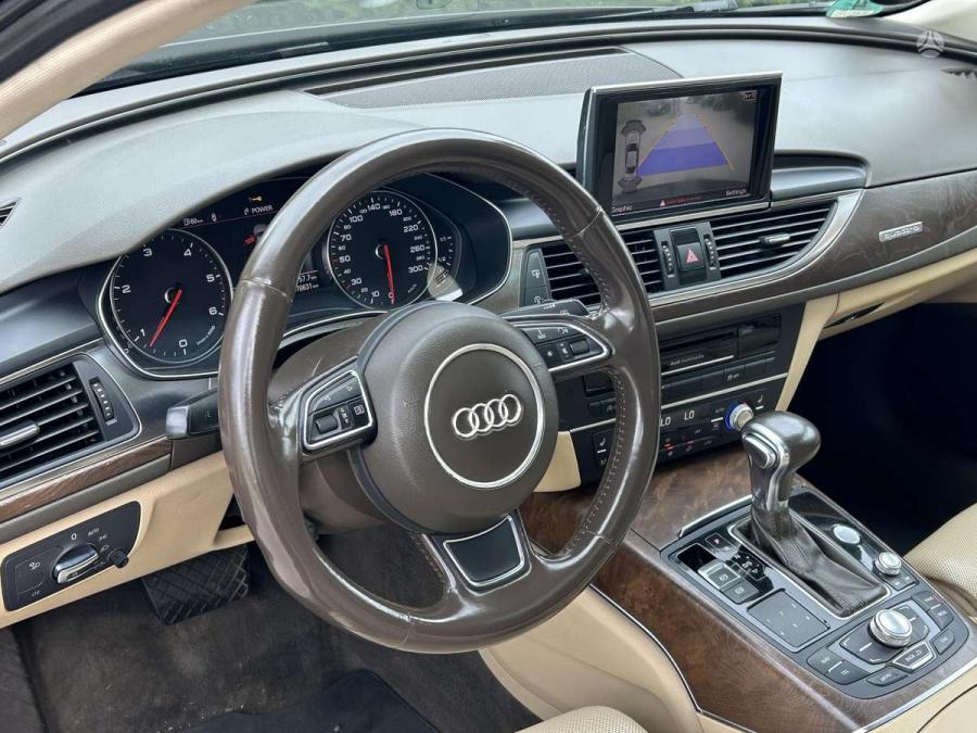 Melns Audi A6 2011 Kretinga, ar dzinēja tilpumu 2.97 L un nobraukumu 380 tūkst. km par 6450 €, foto 13 vietnē AUTOMOTO.COM.LV