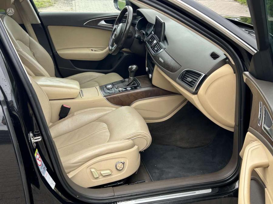 Melns Audi A6 2011 Kretinga, ar dzinēja tilpumu 2.97 L un nobraukumu 380 tūkst. km par 6450 €, foto 16 vietnē AUTOMOTO.COM.LV