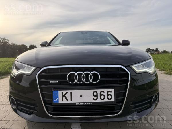 Melns Audi A6 2011 Rīga, ar dzinēja tilpumu 3.00 L un nobraukumu 269 tūkst. km par 10500 €, foto 1 vietnē AUTOMOTO.COM.LV