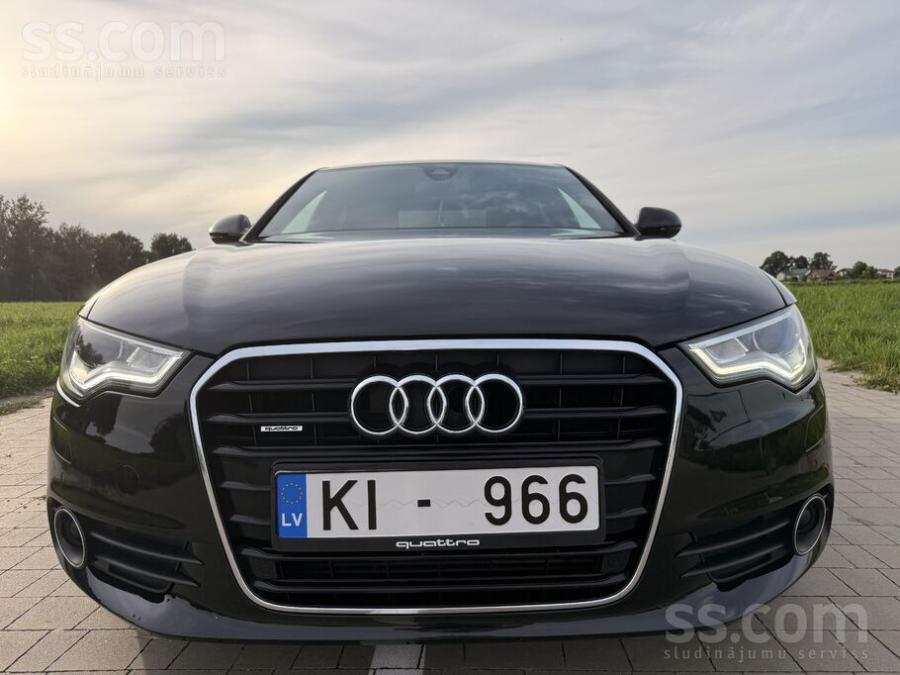 Melns Audi A6 2011 Rīga, ar dzinēja tilpumu 3.00 L un nobraukumu 269 tūkst. km par 10500 €, foto 1 vietnē AUTOMOTO.COM.LV