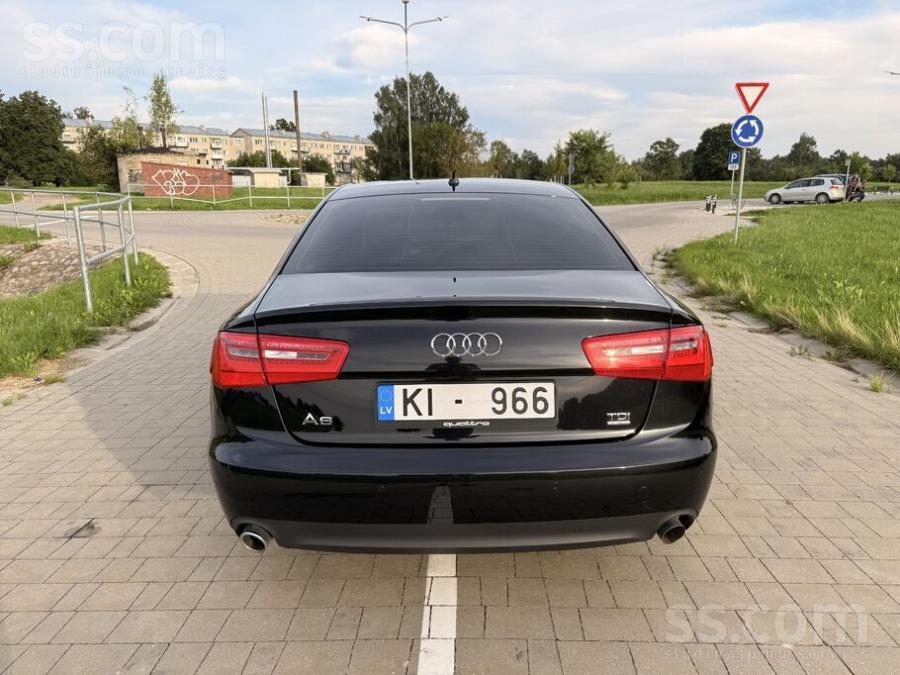 Melns Audi A6 2011 Rīga, ar dzinēja tilpumu 3.00 L un nobraukumu 269 tūkst. km par 10500 €, foto 5 vietnē AUTOMOTO.COM.LV