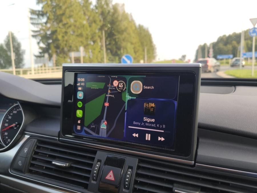 Black Audi A6 2011 in Vilnius, with an engine capacity of 3.00 L and mileage of 270 thousand km for 10000 €, photo 9 on AUTOMOTO.COM.LV