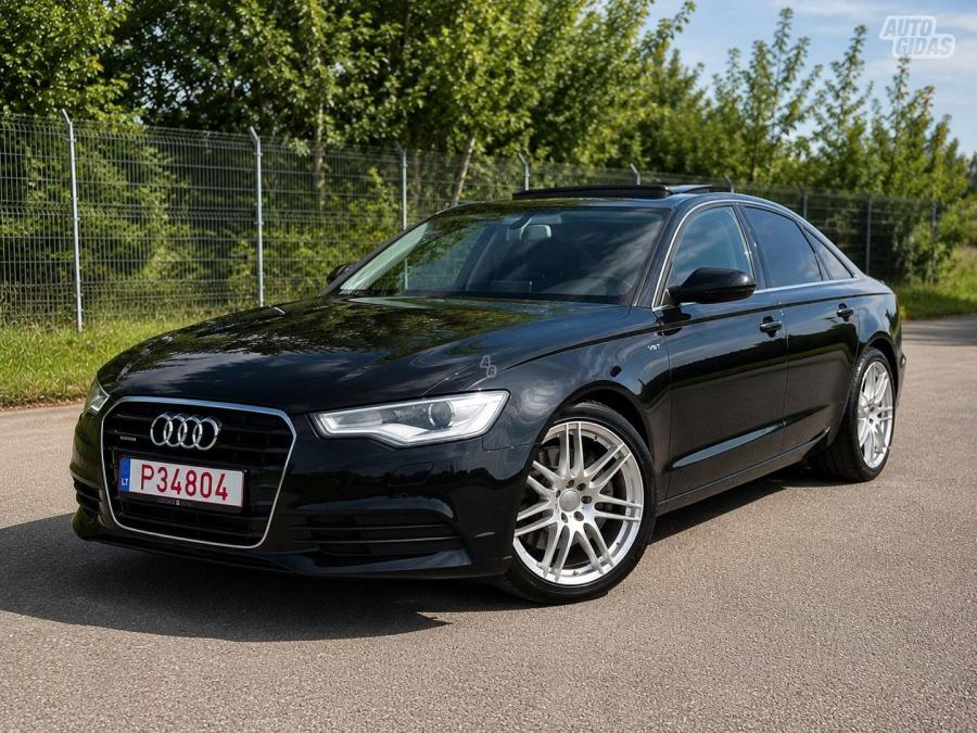 Black Audi A6 2011 in Vilnius, with an engine capacity of 3.00 L and mileage of 270 thousand km for 10000 €, photo 14 on AUTOMOTO.COM.LV