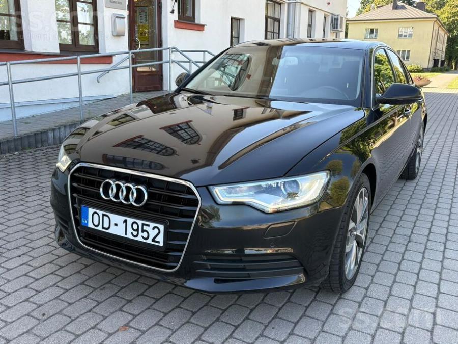 Black Audi A6 2011 in Jelgava, with an engine capacity of 3.00 L and mileage of 308 thousand km for 8500 €, photo 1 on AUTOMOTO.COM.LV