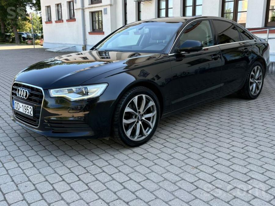 Black Audi A6 2011 in Jelgava, with an engine capacity of 3.00 L and mileage of 308 thousand km for 8500 €, photo 4 on AUTOMOTO.COM.LV