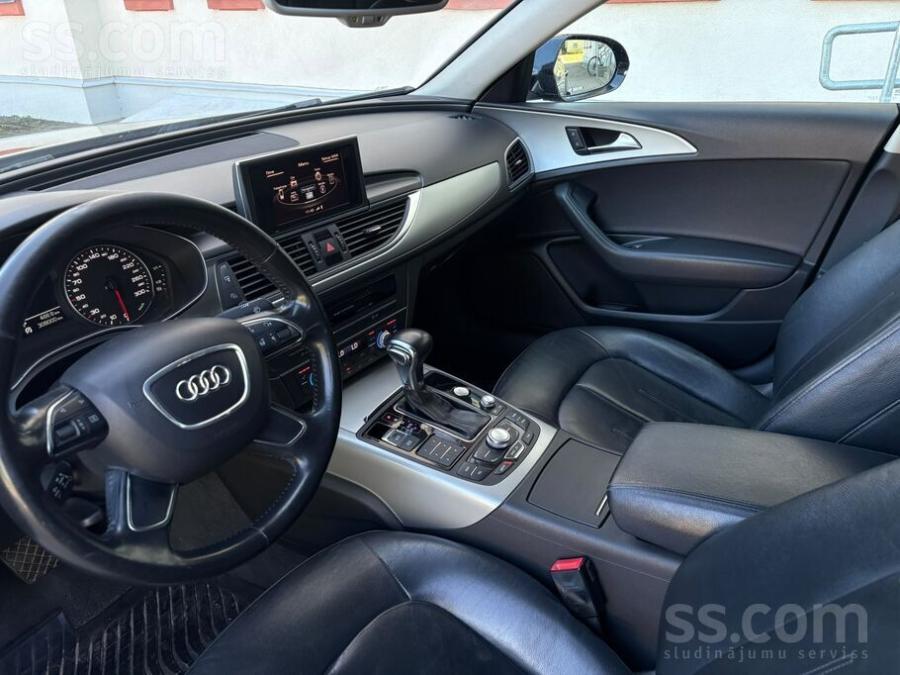 Black Audi A6 2011 in Jelgava, with an engine capacity of 3.00 L and mileage of 308 thousand km for 8500 €, photo 7 on AUTOMOTO.COM.LV
