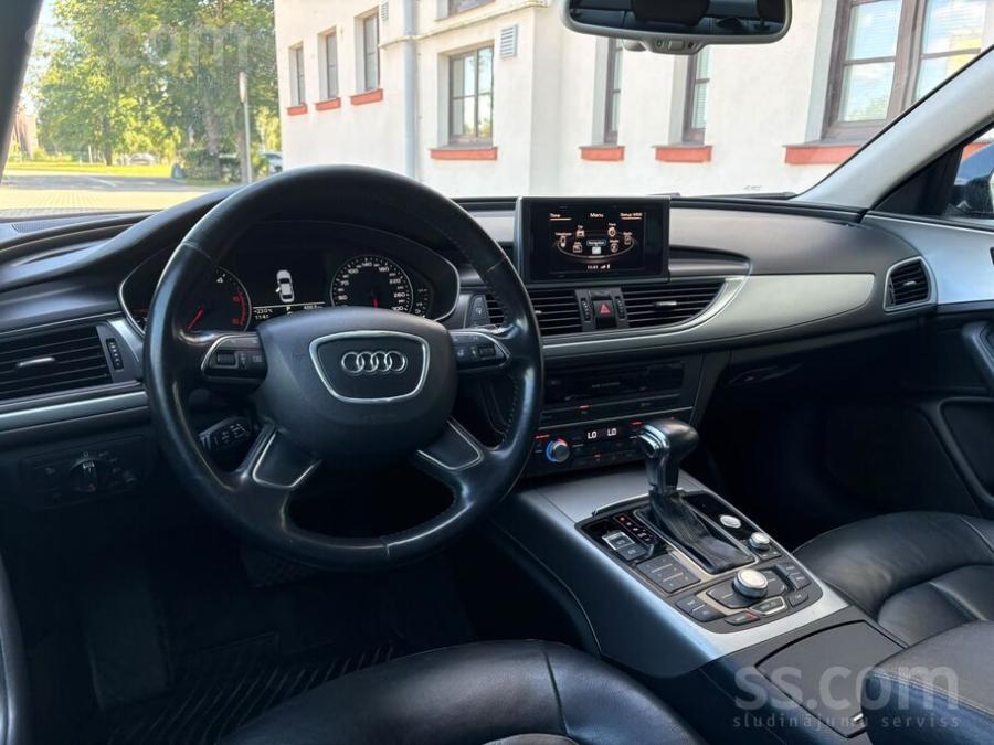 Black Audi A6 2011 in Jelgava, with an engine capacity of 3.00 L and mileage of 308 thousand km for 8500 €, photo 9 on AUTOMOTO.COM.LV