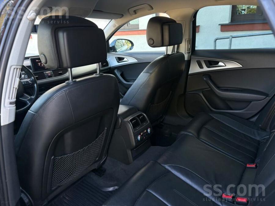 Black Audi A6 2011 in Jelgava, with an engine capacity of 3.00 L and mileage of 308 thousand km for 8500 €, photo 15 on AUTOMOTO.COM.LV