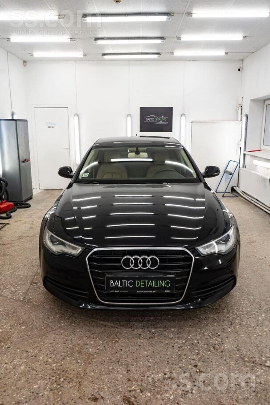 Black Audi A6 2011 in Riga, with an engine capacity of 2.80 L and mileage of 258 thousand km for 7250 €, photo 3 on AUTOMOTO.COM.LV