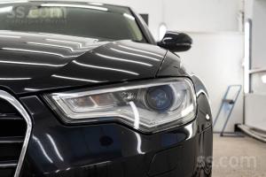 Black Audi A6 2011 in Riga, with an engine capacity of 2.80 L and mileage of 258 thousand km for 7250 €, photo 4 on AUTOMOTO.COM.LV