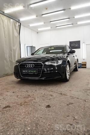 Black Audi A6 2011 in Riga, with an engine capacity of 2.80 L and mileage of 258 thousand km for 7250 €, photo 8 on AUTOMOTO.COM.LV