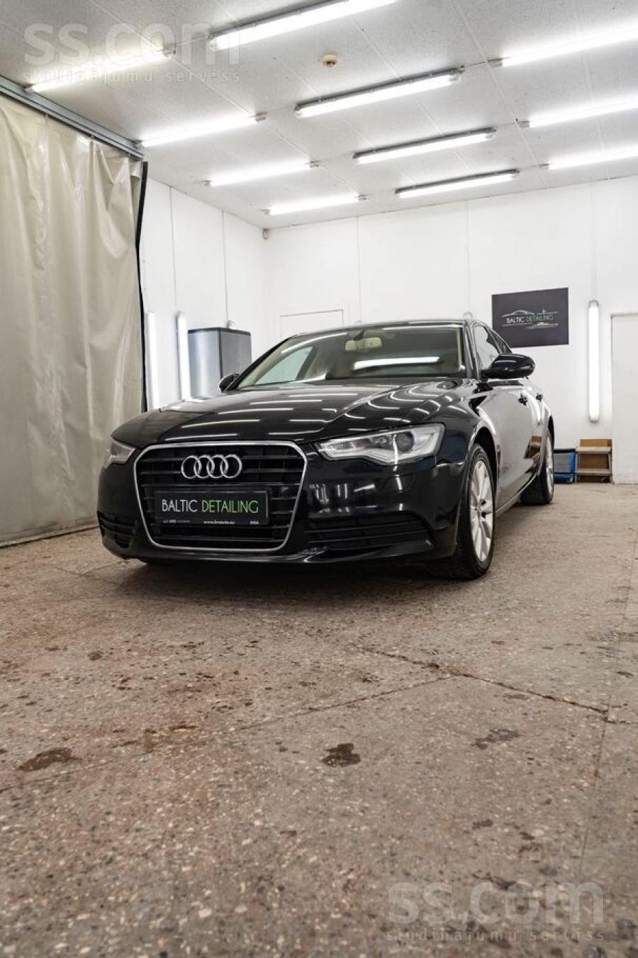 Black Audi A6 2011 in Riga, with an engine capacity of 2.80 L and mileage of 258 thousand km for 7250 €, photo 8 on AUTOMOTO.COM.LV