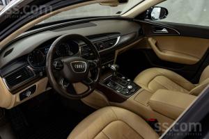 Black Audi A6 2011 in Riga, with an engine capacity of 2.80 L and mileage of 258 thousand km for 7250 €, photo 10 on AUTOMOTO.COM.LV