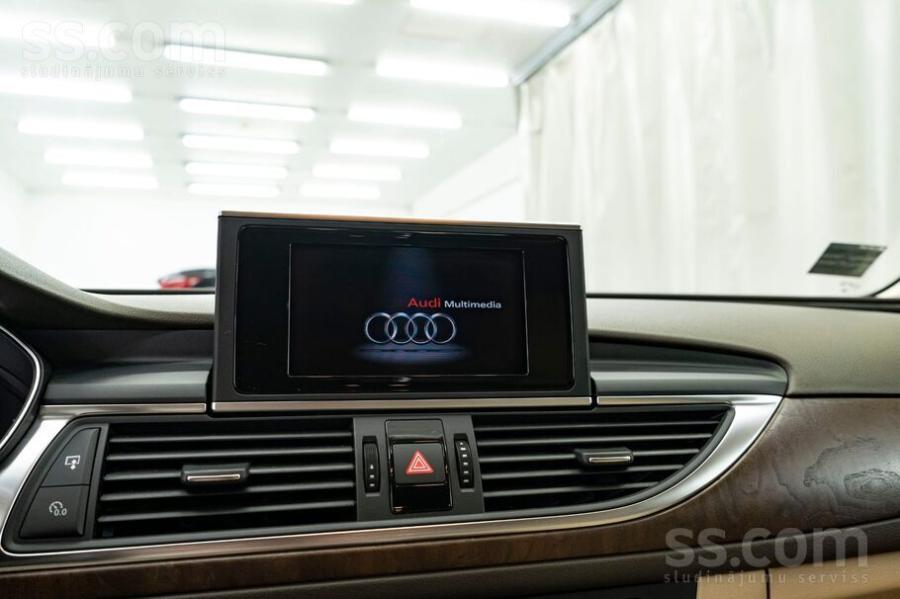 Black Audi A6 2011 in Riga, with an engine capacity of 2.80 L and mileage of 258 thousand km for 7250 €, photo 19 on AUTOMOTO.COM.LV