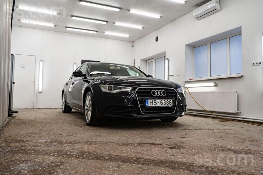 Black Audi A6 2011 in Riga, with an engine capacity of 2.80 L and mileage of 258 thousand km for 7250 €, photo 21 on AUTOMOTO.COM.LV